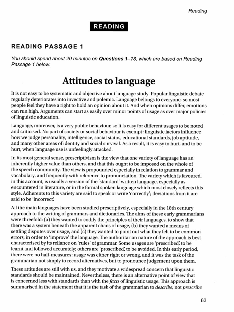 IELTS Reading 3 - Nine | PDF