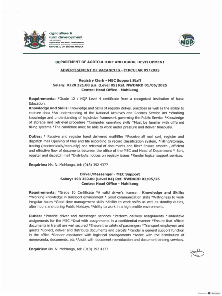 Dard Posts 1 of 2025 | PDF
