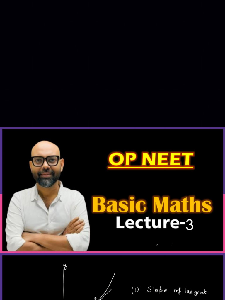 Op Neet- Basic Math Lec 03 19_05 | PDF