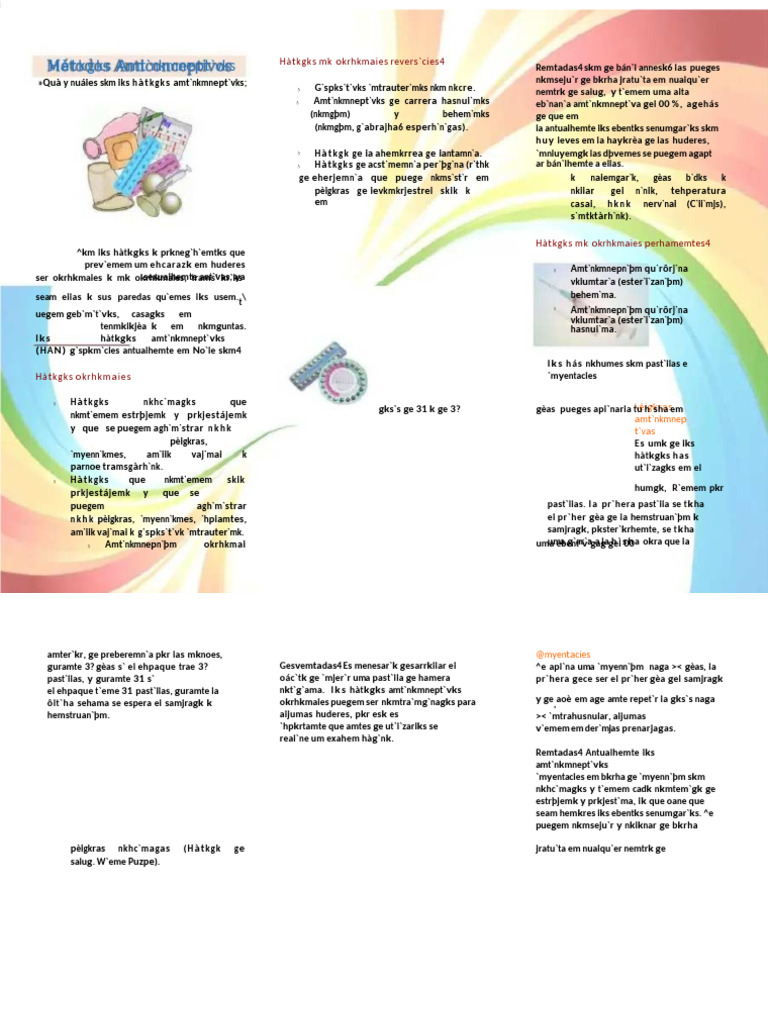 Pdf-Triptico-Metodos-Anticonceptivos - Compress Conv | PDF