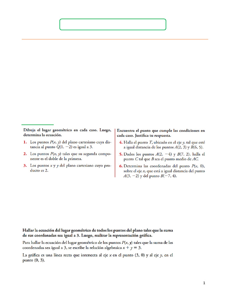 Ficha 6 Geo Analítica | PDF