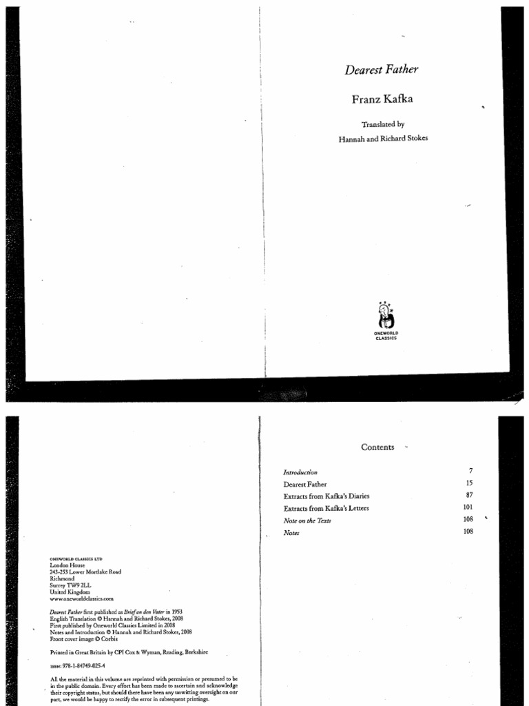 Dearest Father | PDF