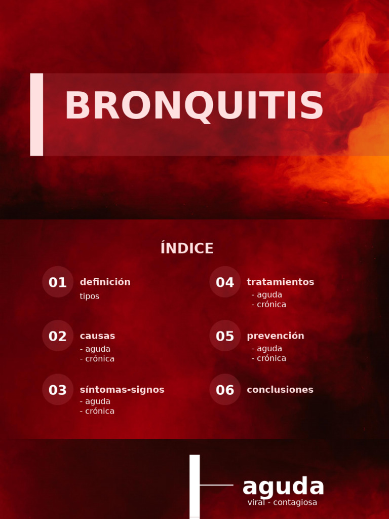 BRONQUITIS.docx | PDF