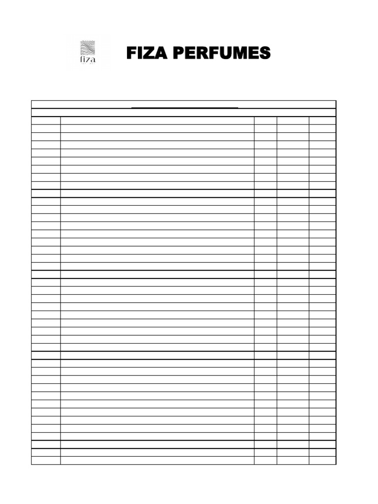 NEW LIST MAY 07 2025 Fiza Perfume WHOLESALE-1 | PDF | Luxury Brands | Brand