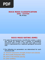 RMR Table Classification | PDF | Rock (Geology) | Strength Of Materials