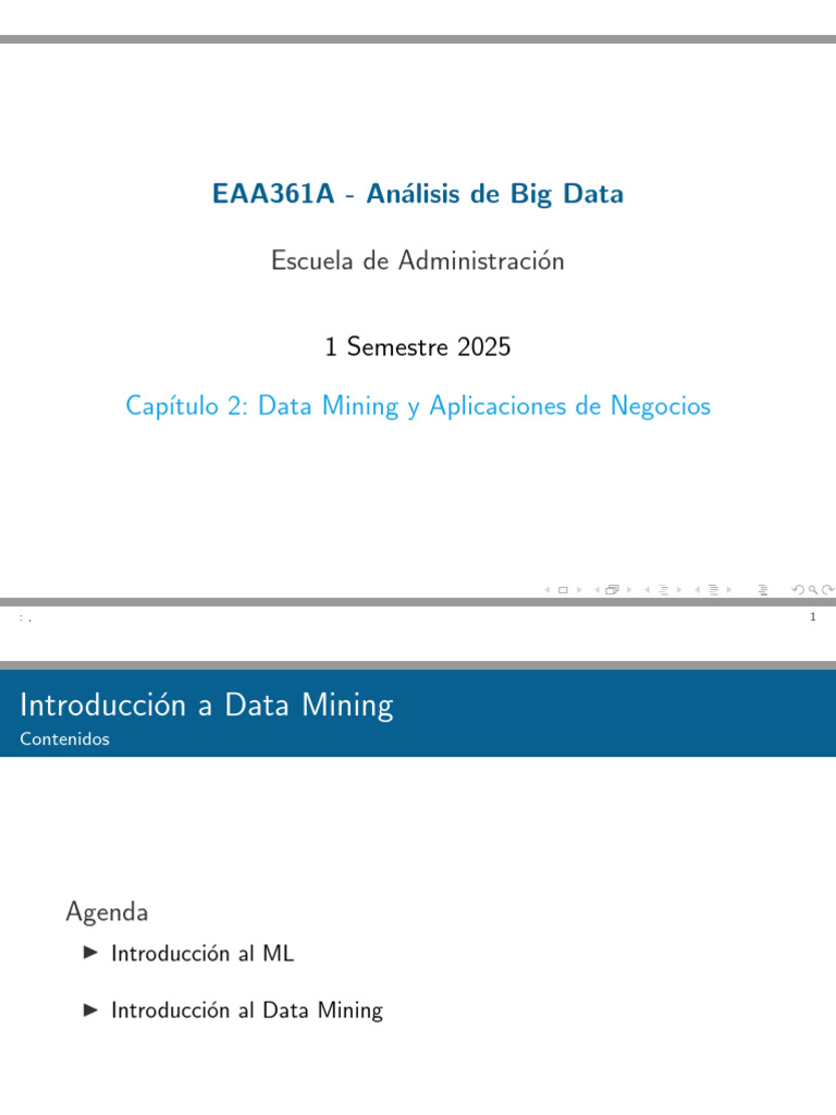 4°: Introducción A Data Mining | PDF | Procesamiento de datos ...