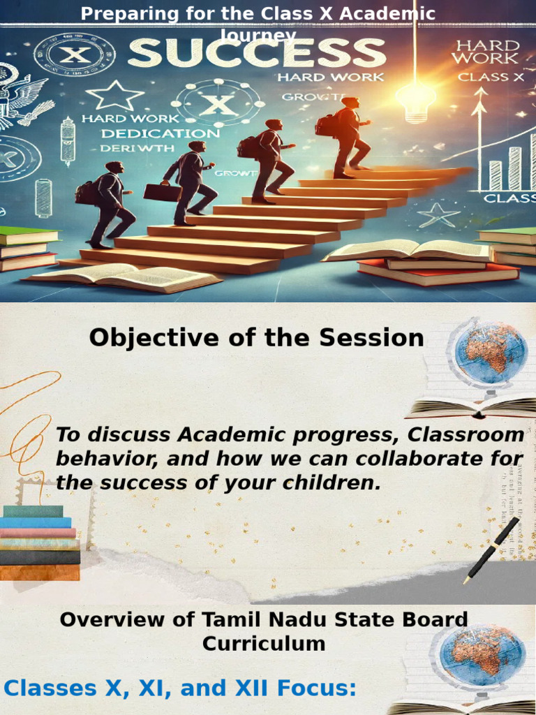 Class X Academic Success Guide | PDF | Teachers | Homework