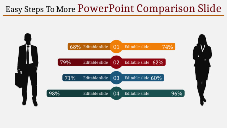 62384-Powerpoint Comparison Slide-Easy Steps To More Powerpoint ...