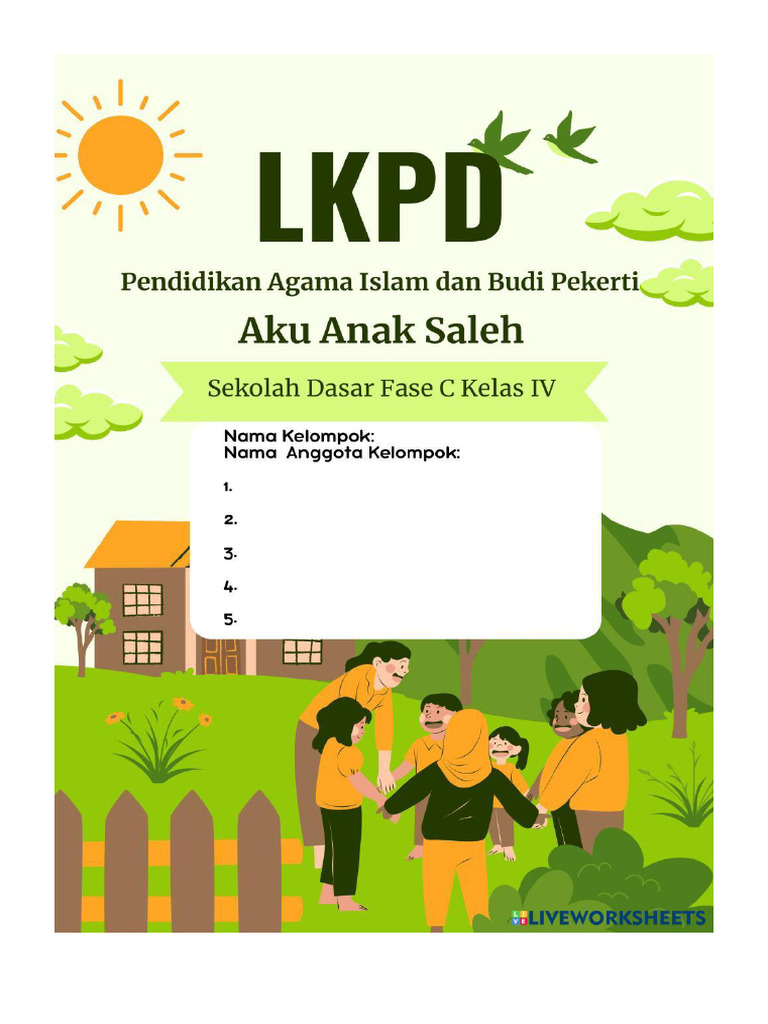 LKPD Pai Kelas 5 SMTR 1 Bab 3 | PDF