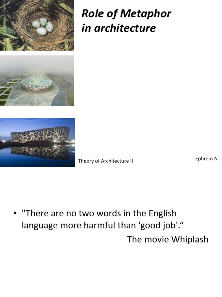 Lecture 4 Role of Metaphor | PDF | Metaphor | Analogy