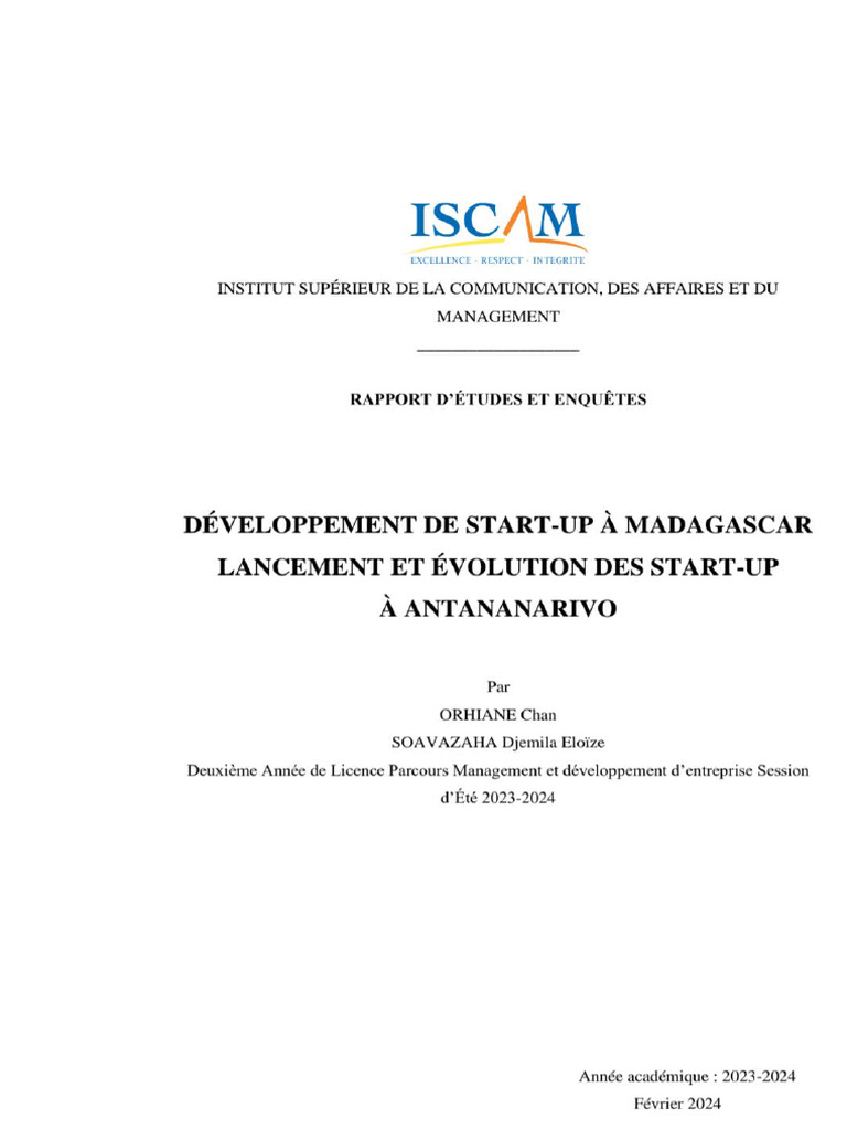 Enquete Et Études | PDF