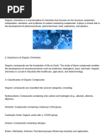 Organic Chemistry Summary Notes PDF | PDF | Chemistry | Organic Chemistry