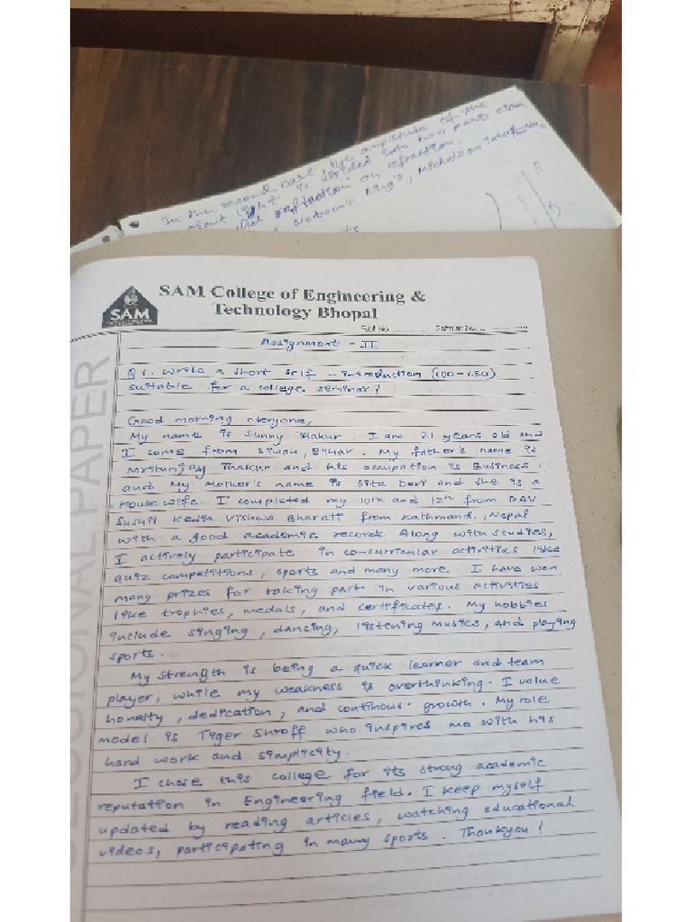 English Assignment 2 | PDF