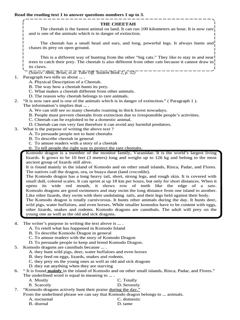 Latian US SMP 1 Report Text | PDF | Komodo Dragon | Lizard