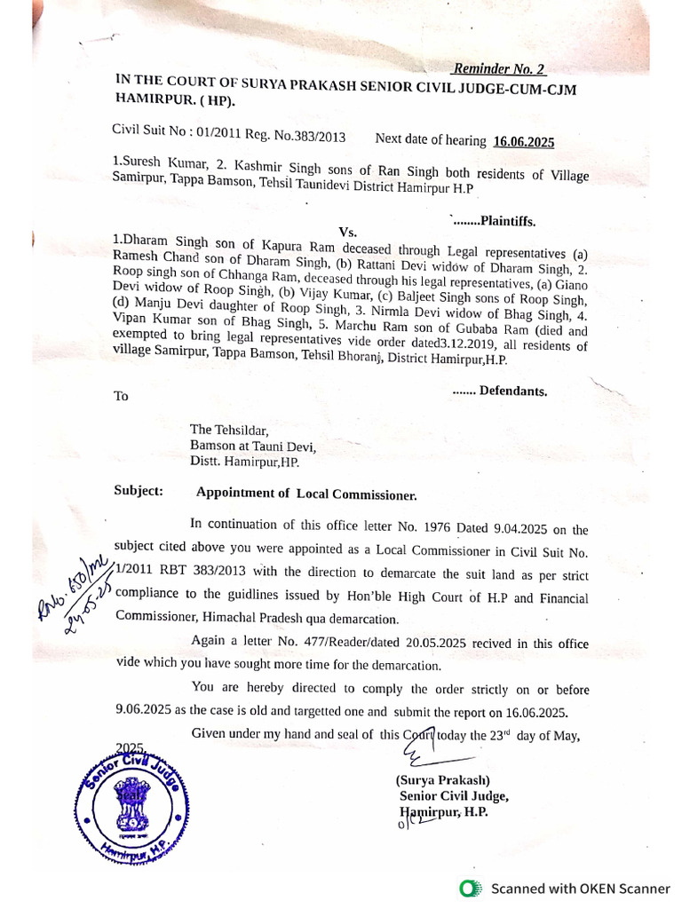 Senior Judge | PDF