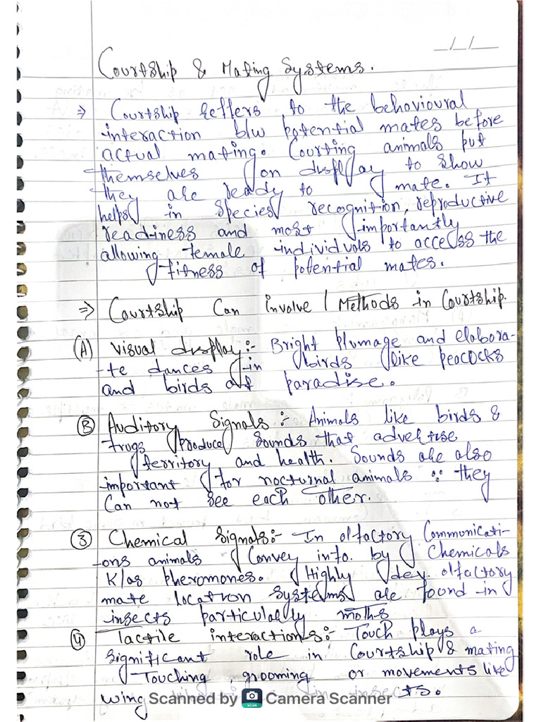 Unit 3 animal behaviour | PDF