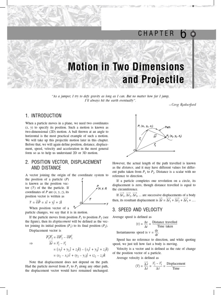 SBT MEchanics 1 Samanyu | PDF | Acceleration | Velocity