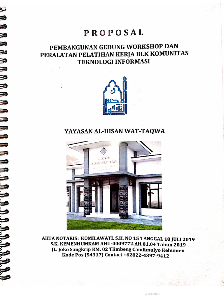Proposal BLK 1 | PDF