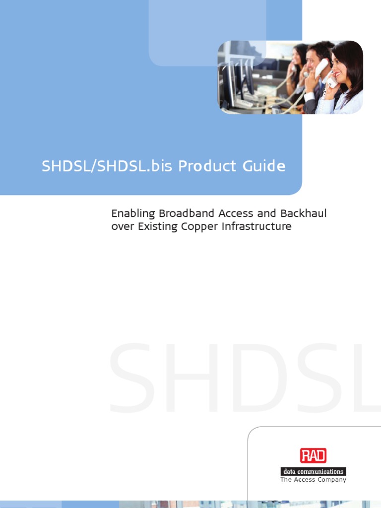 SHDSL Brochure | PDF | Digital Subscriber Line | Internet Access