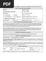 Un2990 MSDS | PDF | Oxygen | Safety