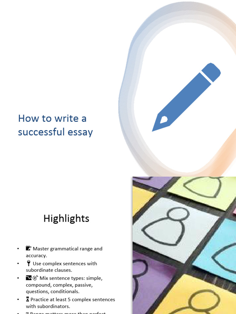 How To Write A Successful Essay | PDF