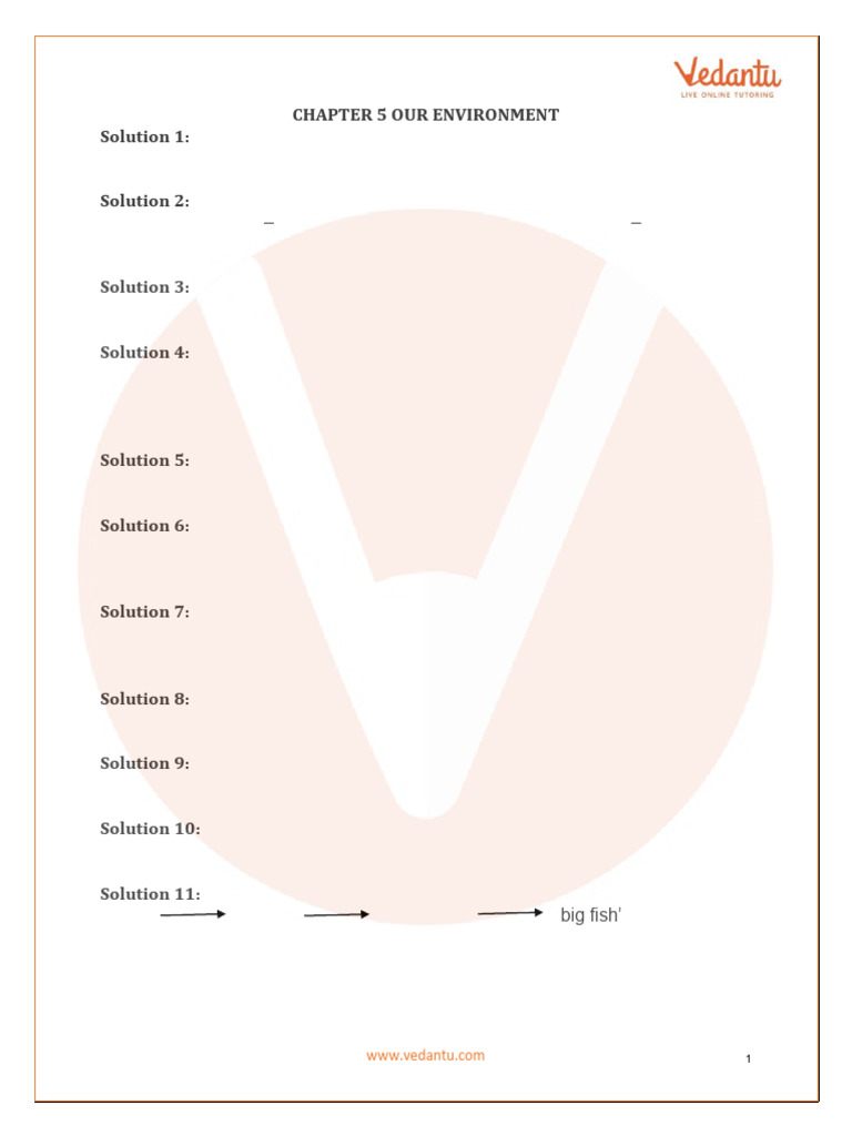Lakhmir Singh Biology Class 10 Solutions Chapter 5 - Our Environment ...