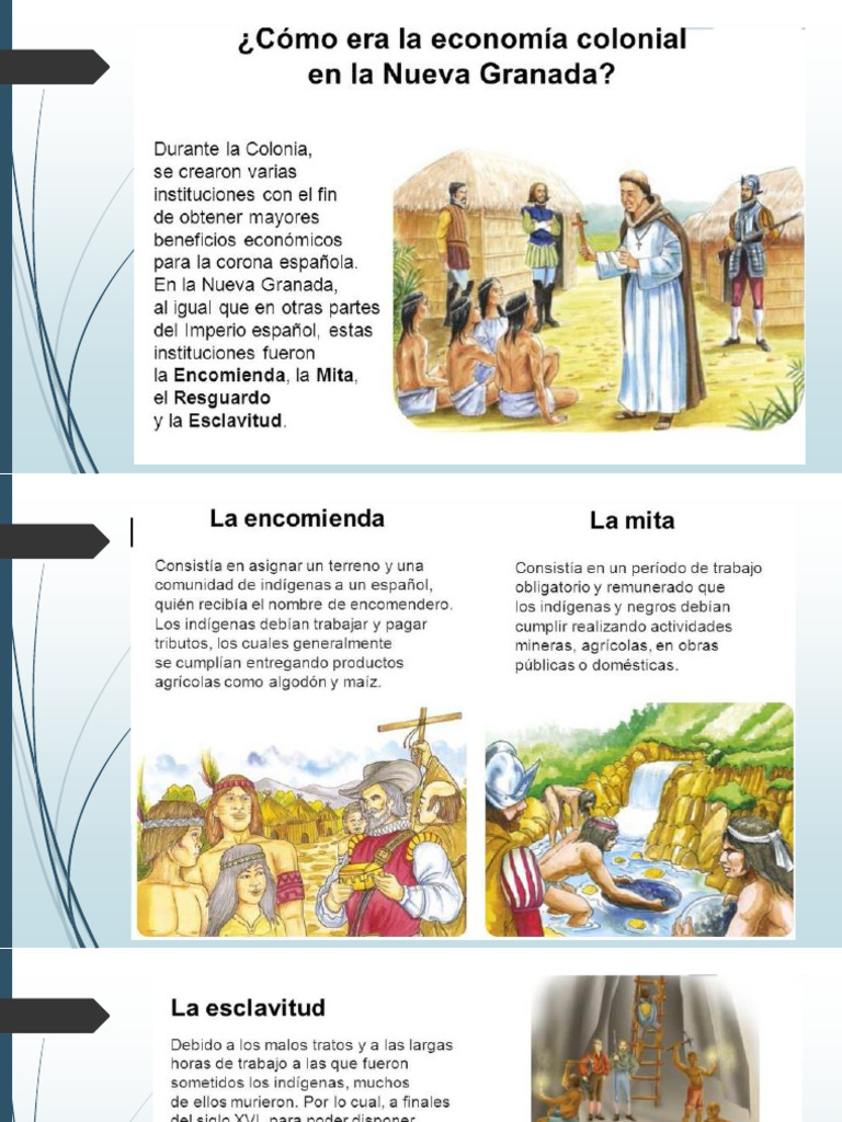 Cómo Era La Economia en La Colonia PDF | PDF