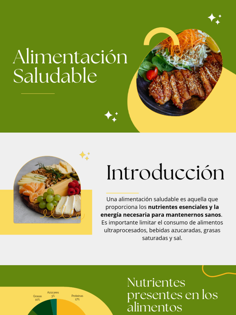 Alimentaci-n Saludable | PDF | Nutrición | Dieta y nutrición