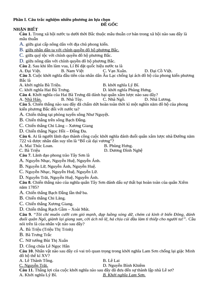 Bài 8 - L P 11 - THPT Phan B I Châu | PDF