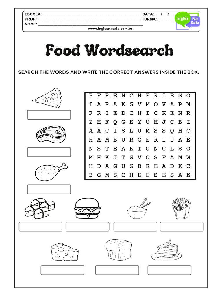 Cruzadinha Food | PDF