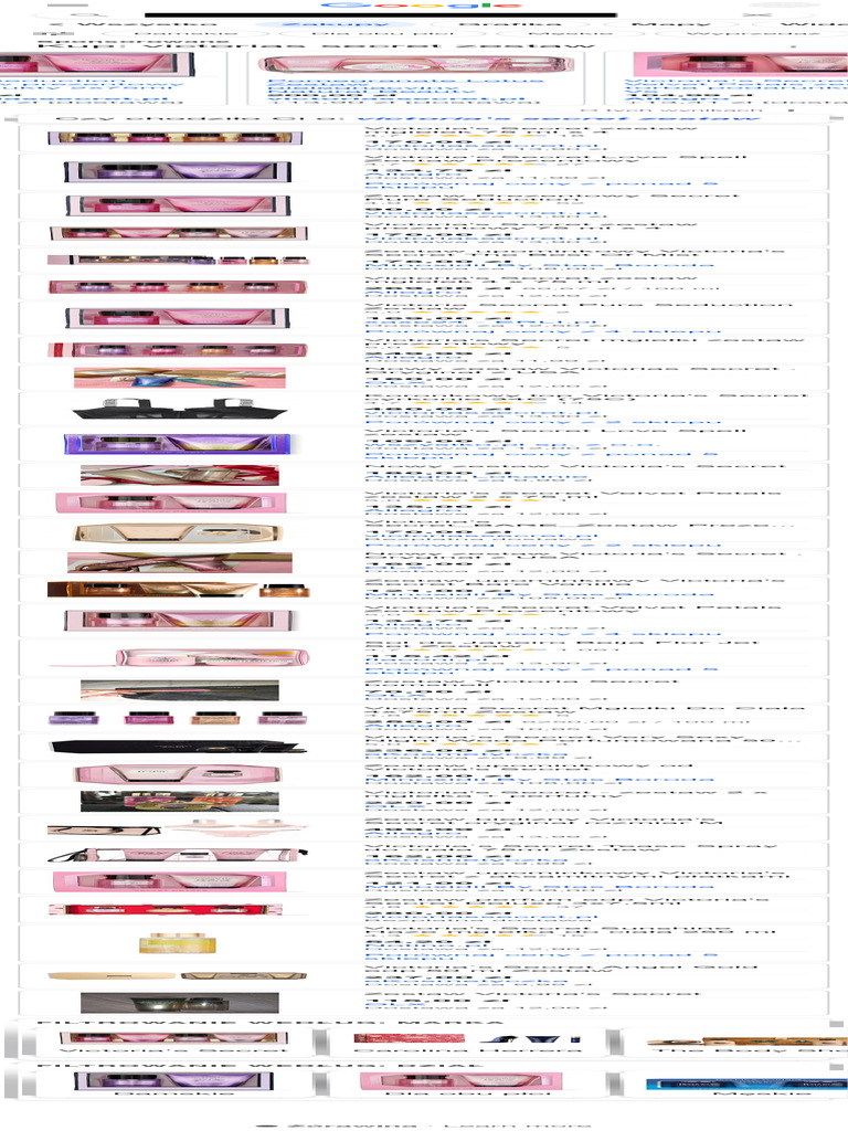 Victorias Secret Zestaw - Zakupy Google | PDF