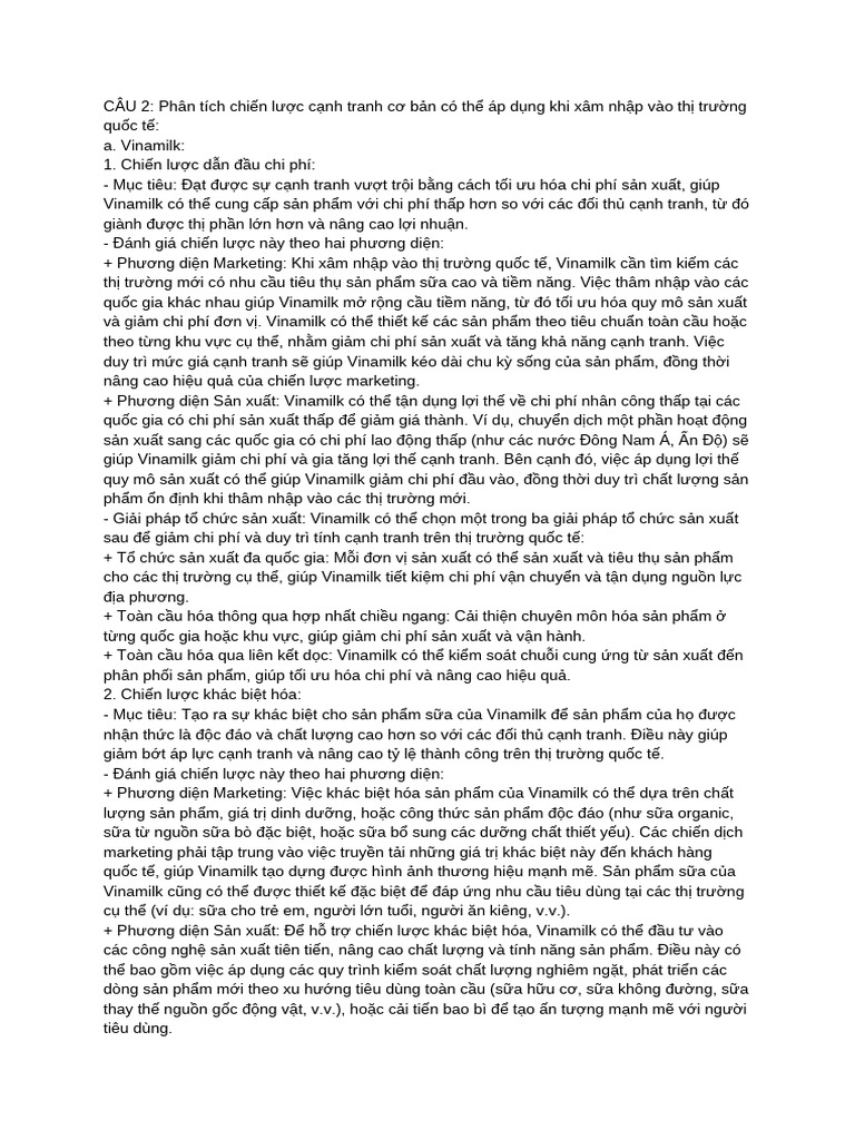 Câu2 Chương 5 MKT Qte | PDF