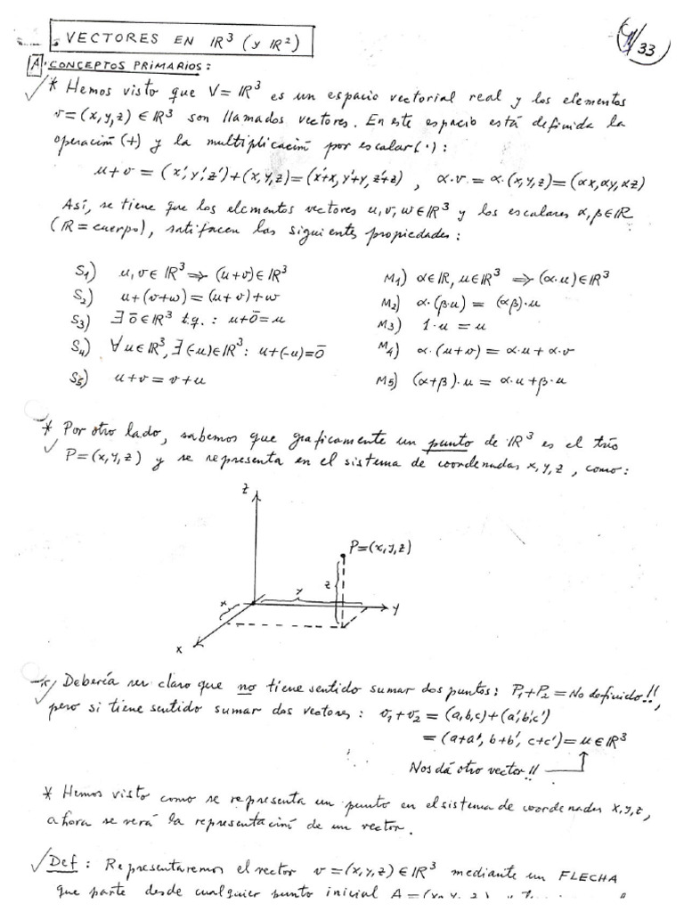 Vectores, Rectas y Planos | PDF