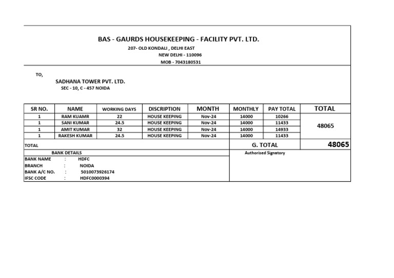 Bas Company | PDF