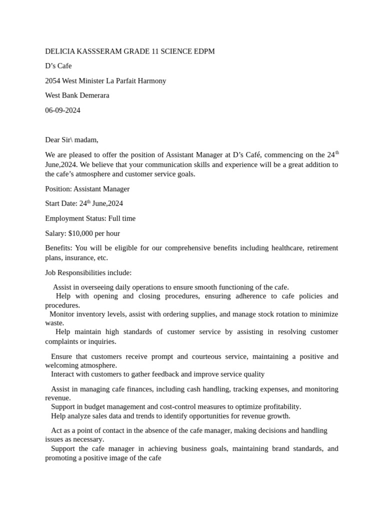 EDPM Portfolio Document 1 | PDF