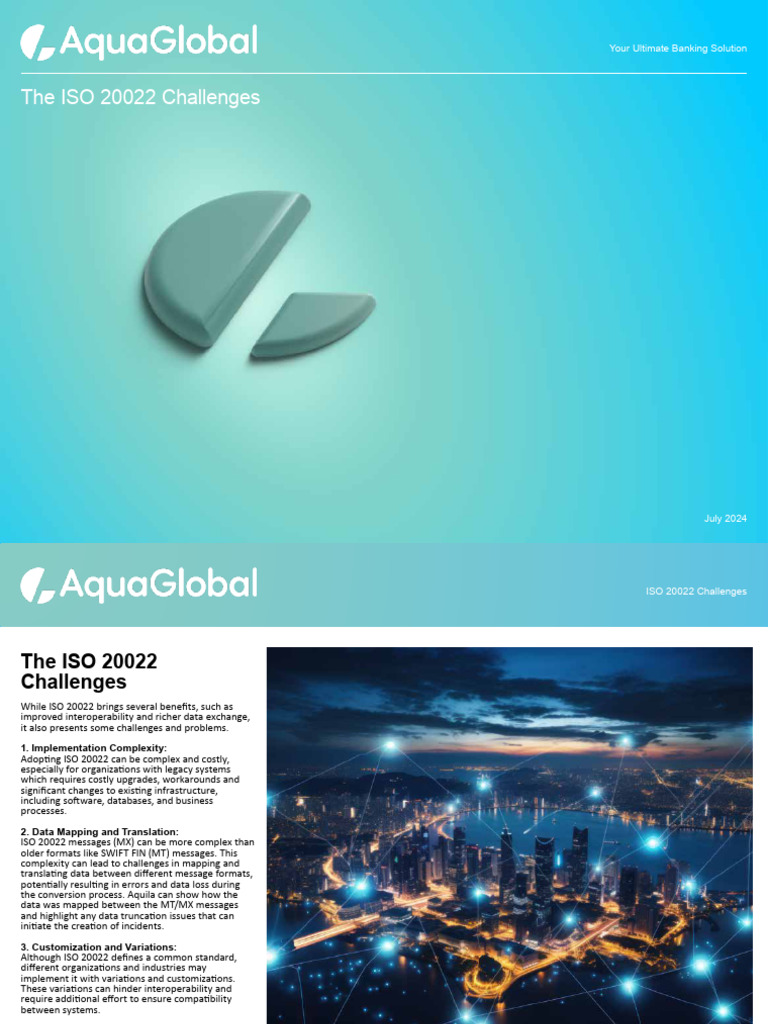 Navigating ISO 20022 Challenges | PDF | Data Quality | Interoperability