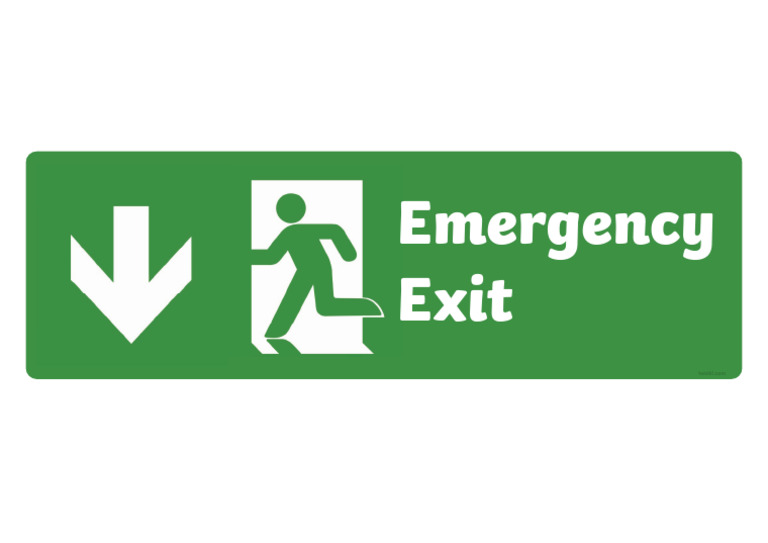 Emergency Exit - Down | PDF