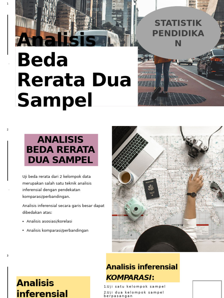 Analisis Beda Rerata Dua Sampel | PDF