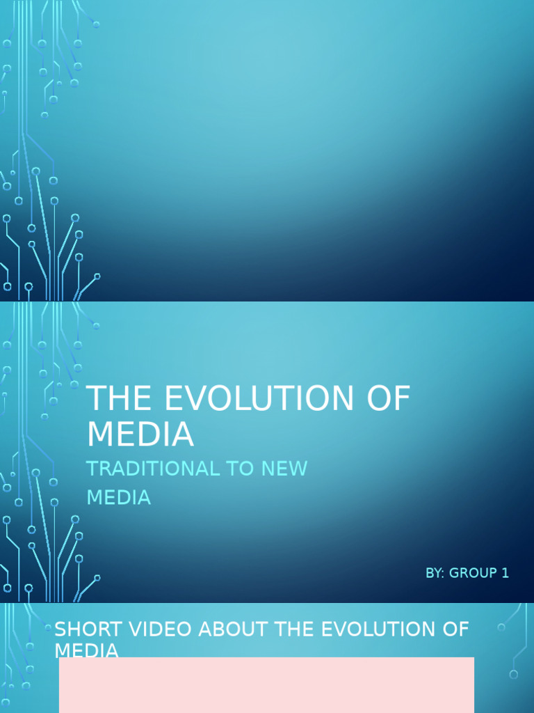 The Evolution of Media | PDF | Information Age | Typewriter