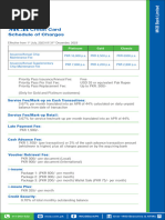 KCB Tariff Guide 2025 Overview | PDF | Banks | Debit Card