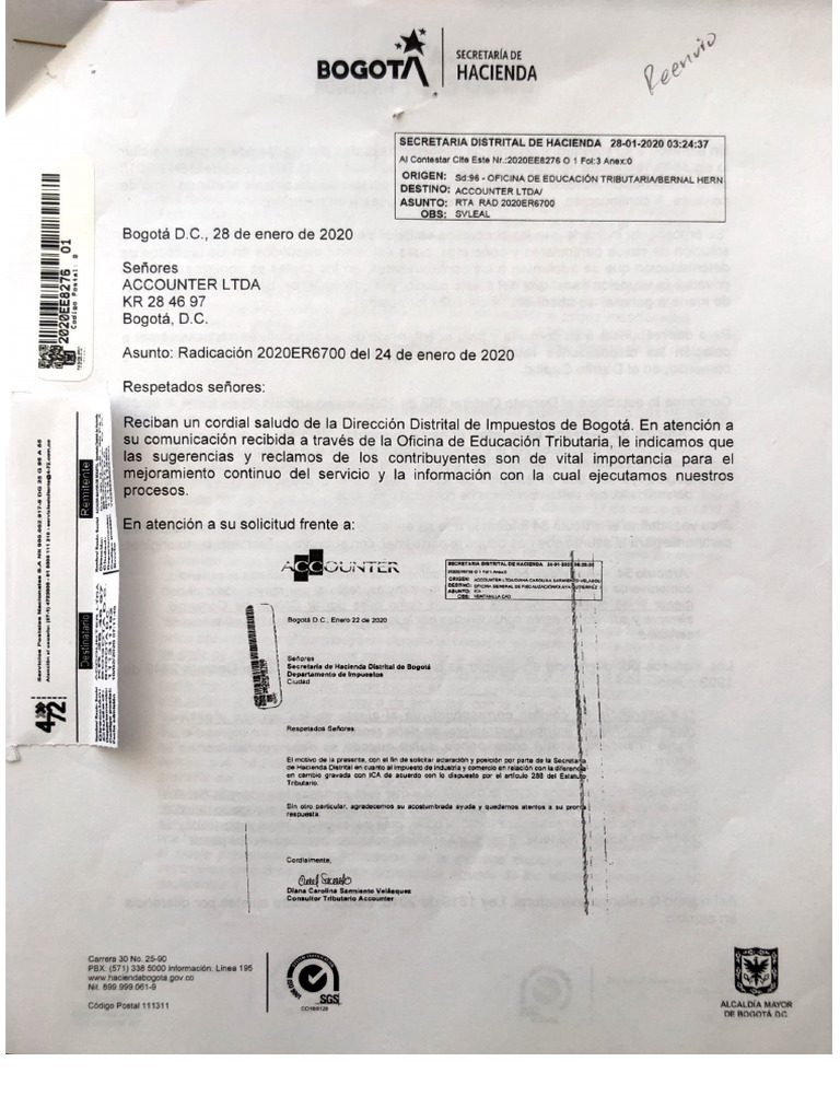 Shd. Concepto. Diferencia-En-cambio. Gravado Ica Si Proviene de Una Actividad Gravada. | PDF