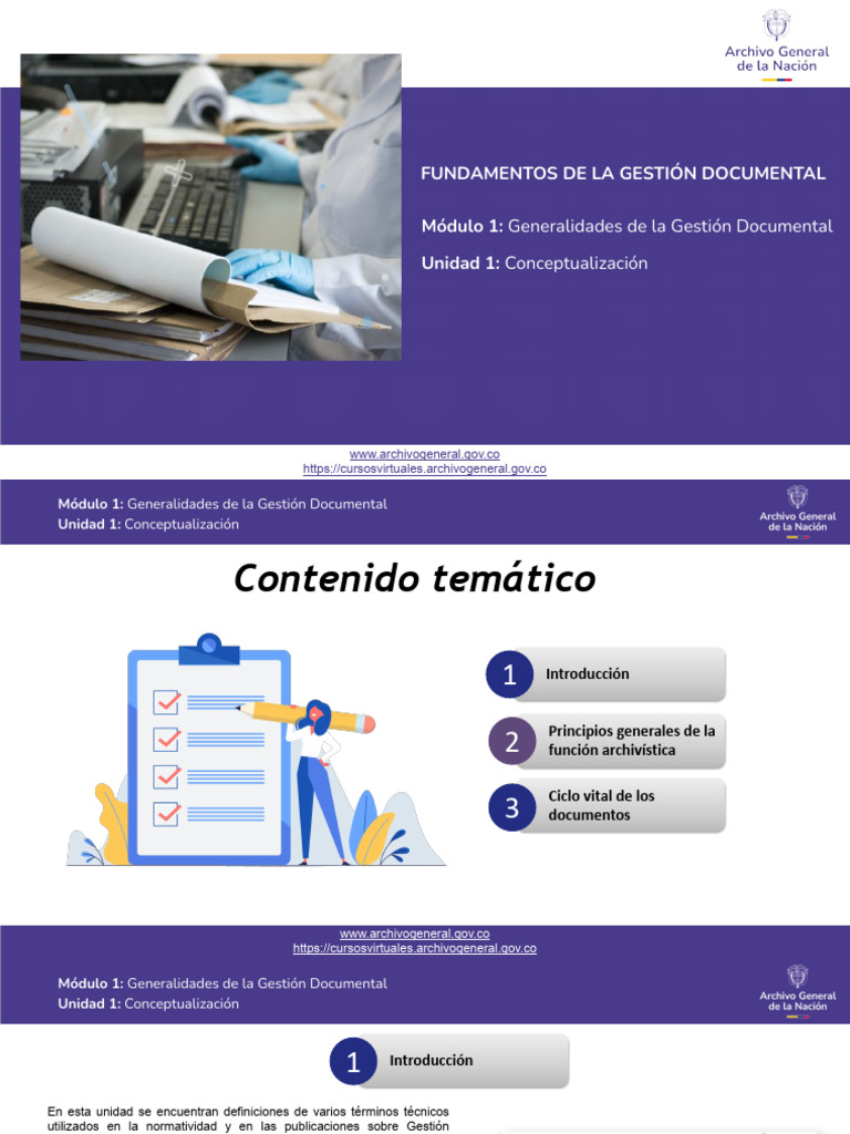 fundamentos gestion documental | PDF | Gestión de registros | Documento