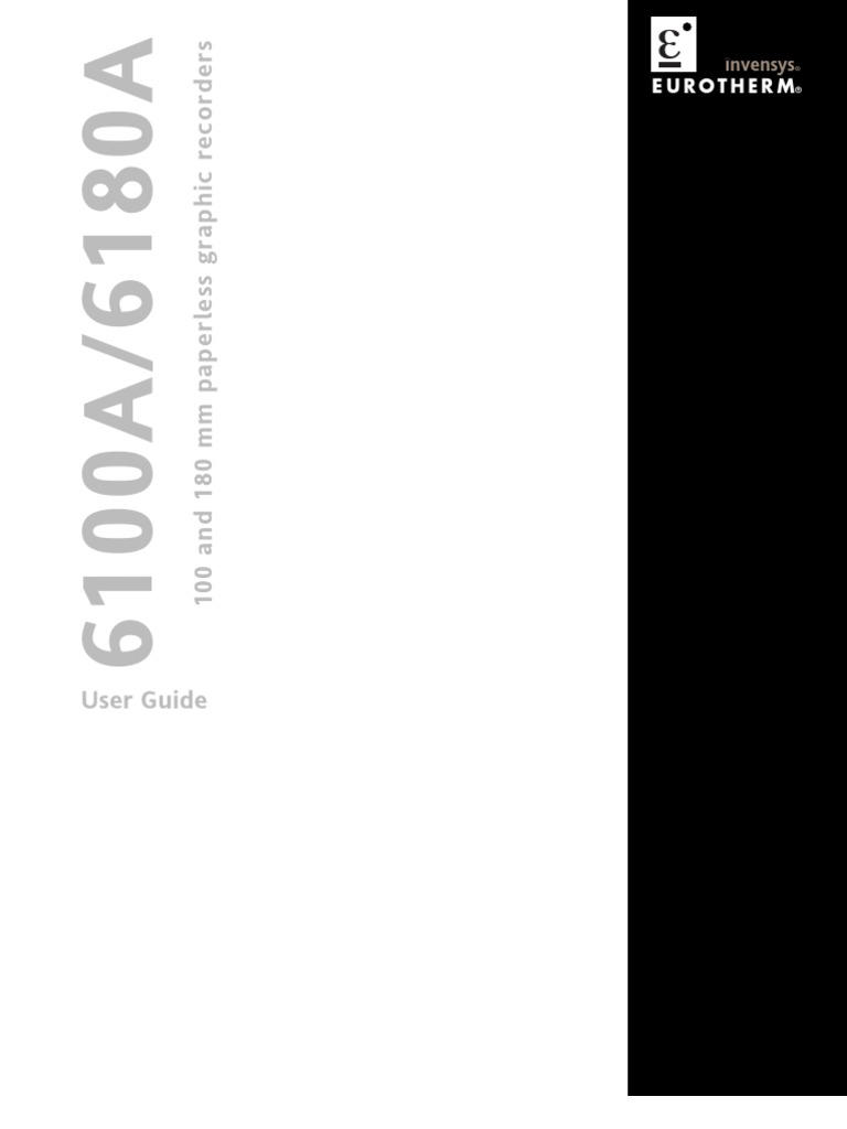 Eurotherm 6100A and 6180A | PDF | Domain Name System | Electrical Wiring