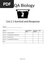 AQA Biology A-Level: Required Practical 10 | PDF | Risk | Safety