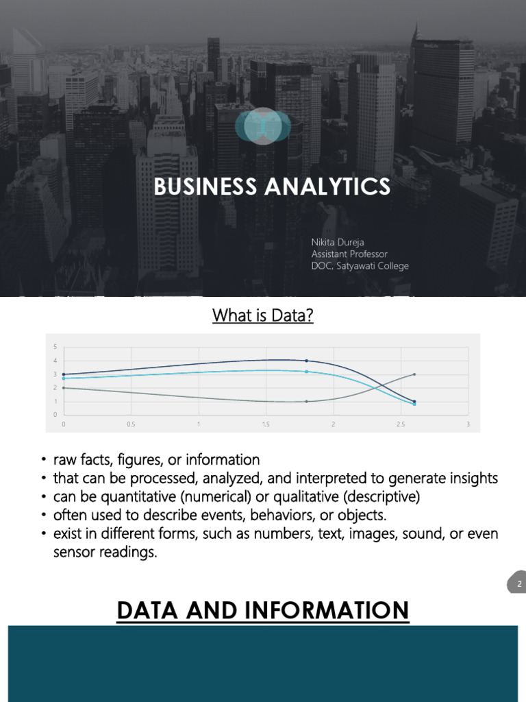 Business Analytics UNIT 1 | PDF | Analytics | Data Science