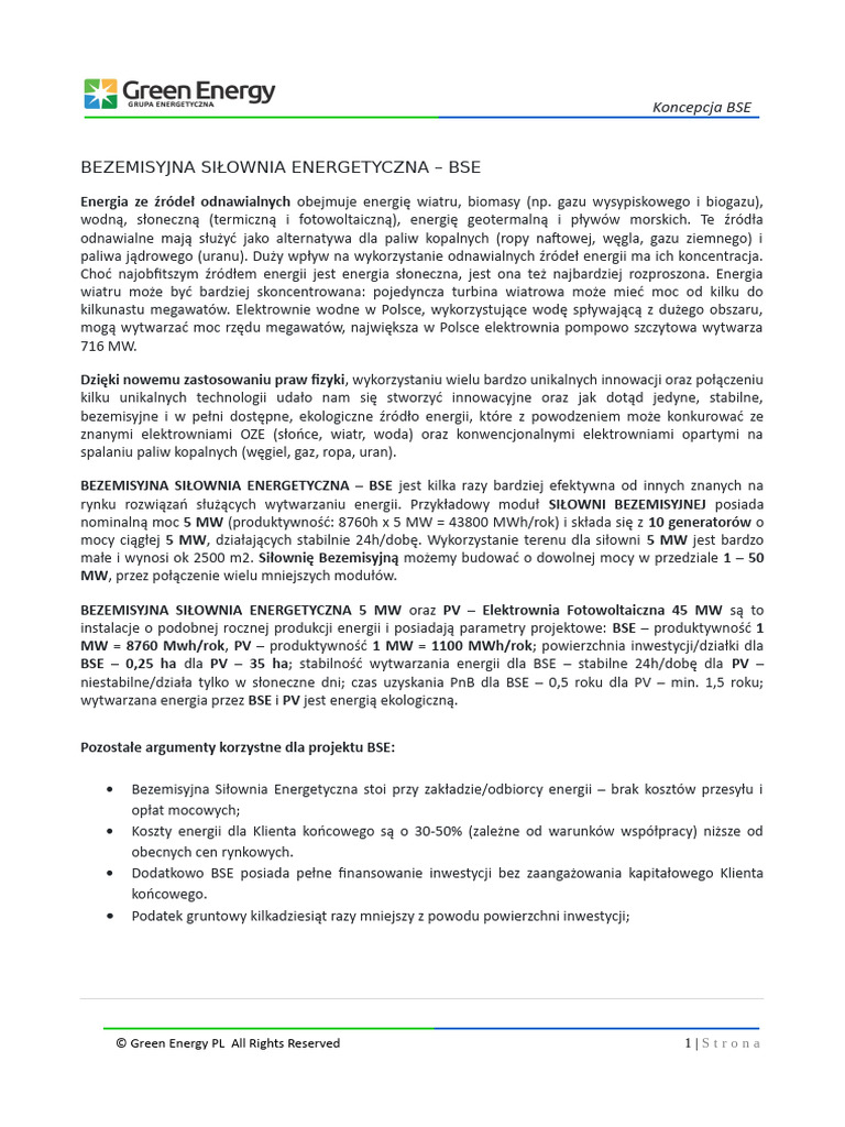 8 - KONCEPCJA Hal BSE 2024 03 13 | PDF