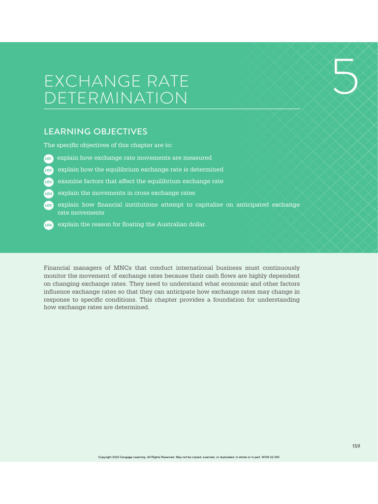 Exchange Rates Handout 1 | PDF | Exchange Rate | Interest