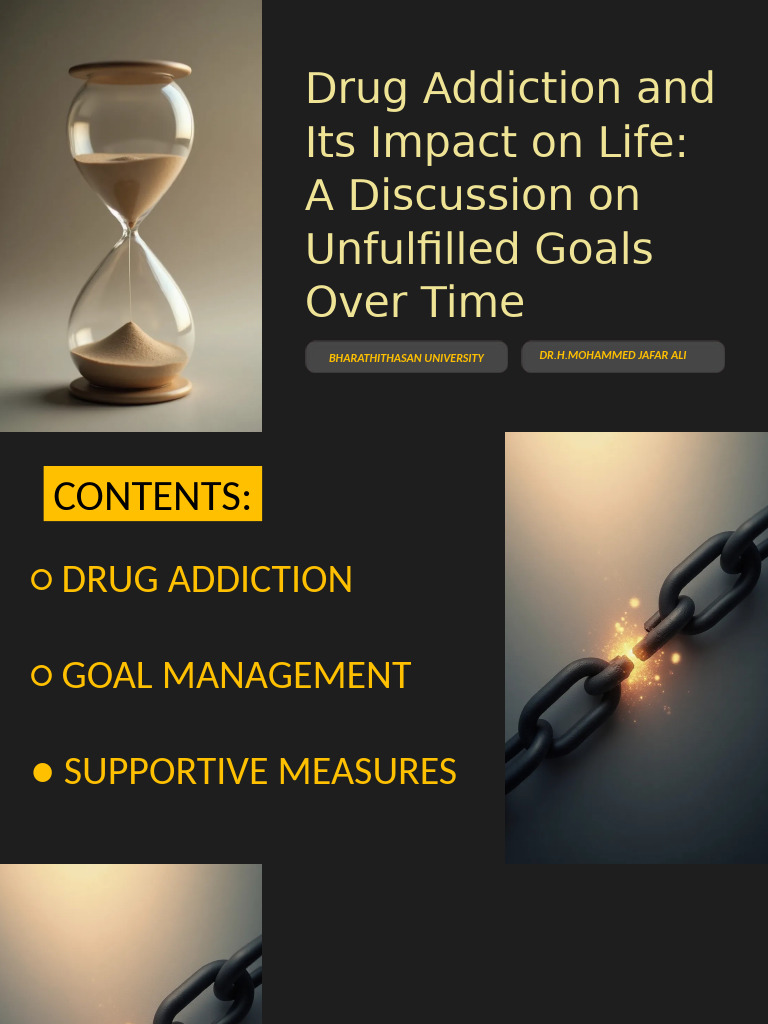 Impact of Drug Addiction on Goals | PDF | Substance Abuse | Mental Disorder
