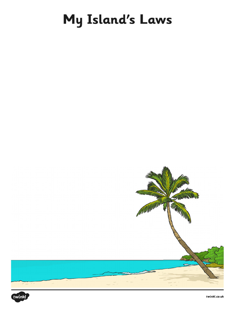 My Islands Laws Poster Template | PDF