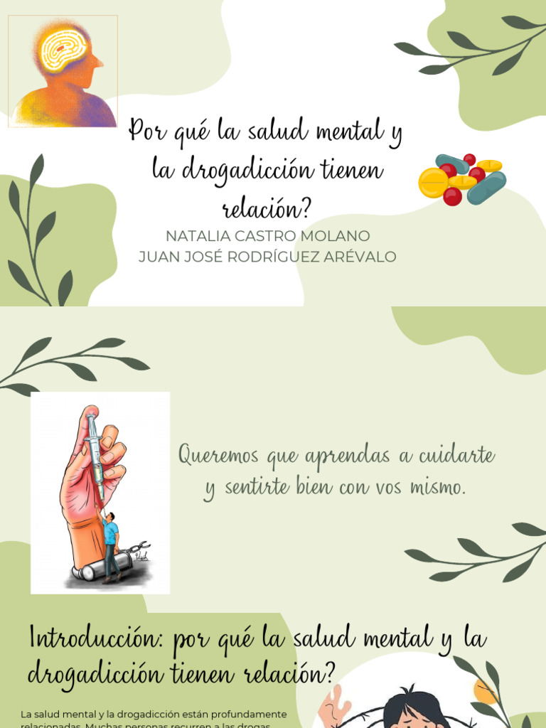 por qué la salud mental y la drogadicción tienen relación (1) | PDF | La dependencia de ...